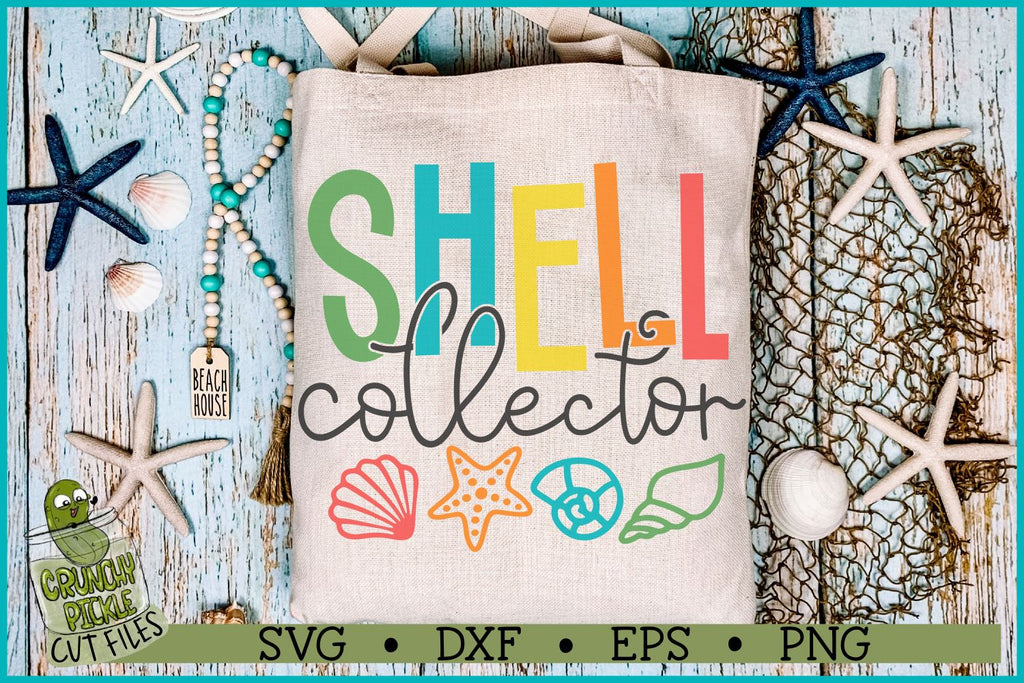 Shell Collector SVG File - So Fontsy
