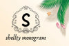 Shellty Monogram - So Fontsy