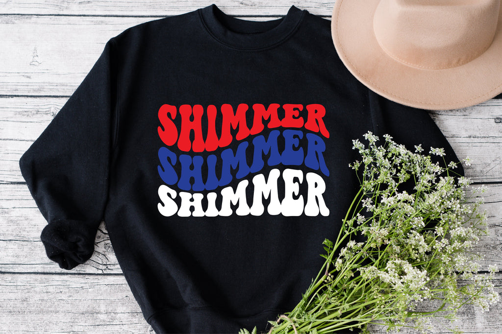 Shimmer svg, wavy style svg, EPS PNG Cricut Instant Download - So Fontsy