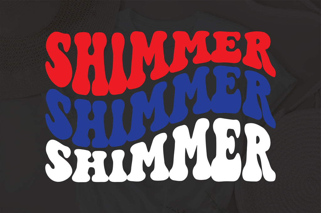 Shimmer svg, wavy style svg, EPS PNG Cricut Instant Download - So Fontsy