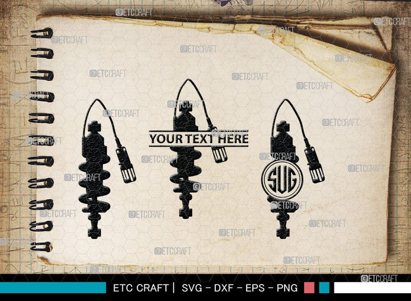Shock Absorbers Monogram, Shock Absorbers silhouette, Shock Absorbers ...