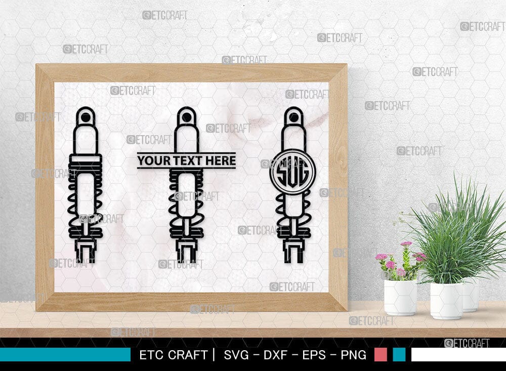 Shock Absorbers Monogram, Shock Absorbers silhouette, Shock Absorbers ...