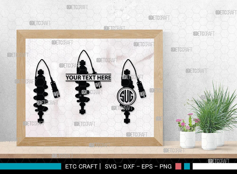 Shock Absorbers Monogram, Shock Absorbers silhouette, Shock Absorbers ...