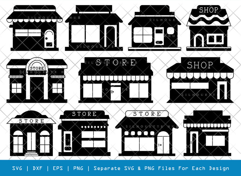 Shop SVG, Shop Silhouette, Super Shop Svg, Market Svg, Store Svg ...