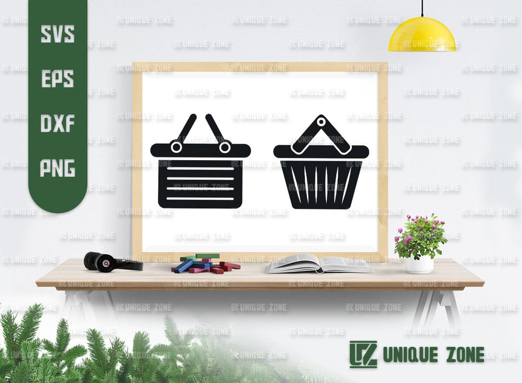 Shopping Cart SVG Bundle, Shopping Trolley Svg, Basket Svg, Small ...