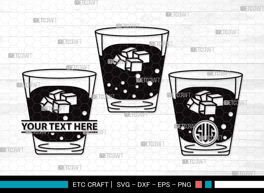 Shot Glass Monogram SVG | Alcohol Glass Svg | Whiskey Glass Svg ...