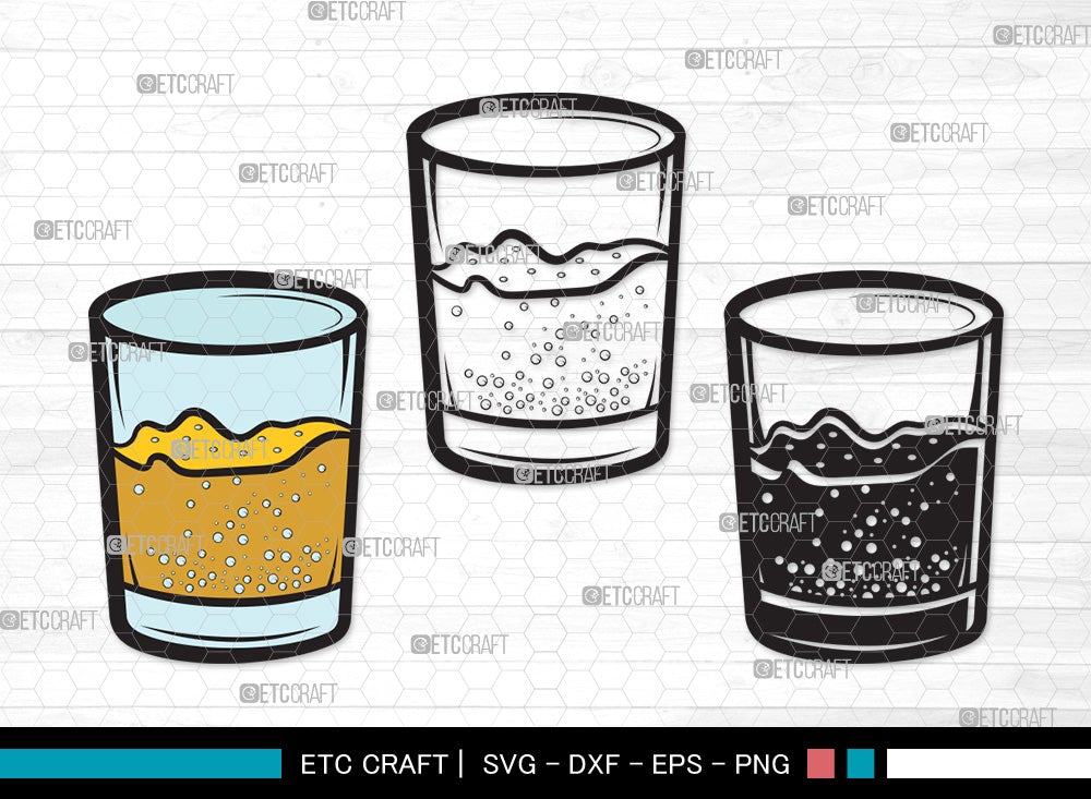 Shot Glass SVG | Alcohol Glass Svg | Whiskey Glass Svg | Tequila Svg ...