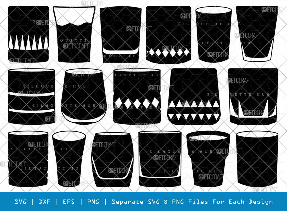 Shot Glass SVG, Glass Silhouette, Glass Icon Svg, Drinking Glass Svg ...