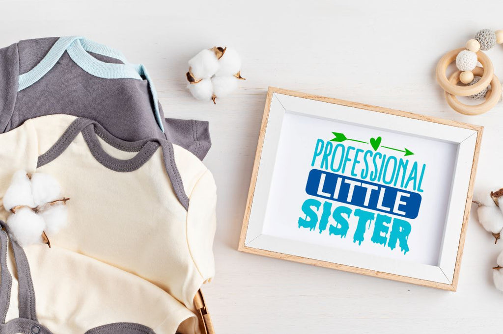 Sibling New Baby SVG Bundle - So Fontsy