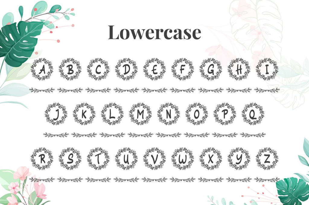 Siestha Monogram - So Fontsy