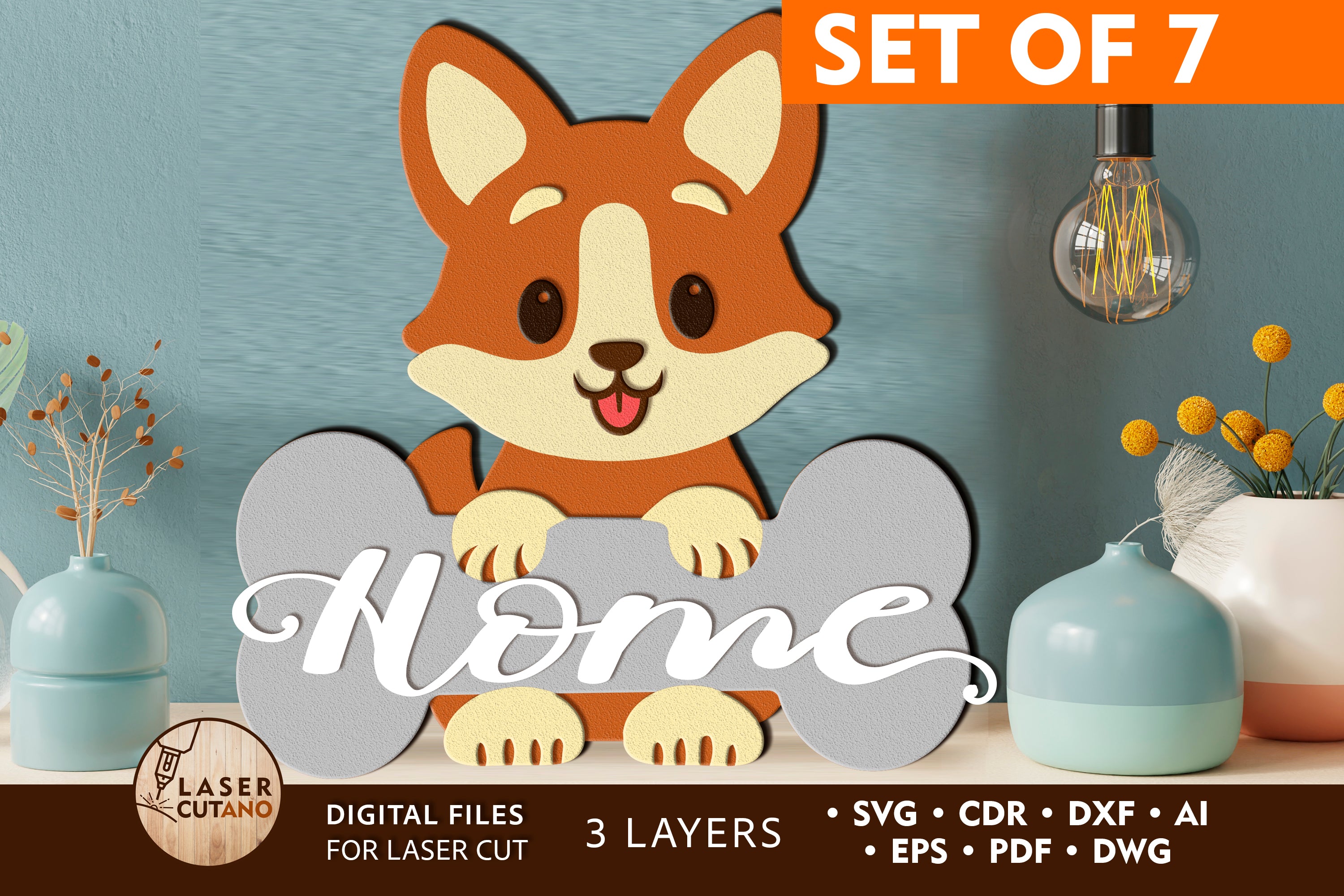 SIGN HOME Bundle Laser Cut Wood, Multilayer Laser Cut Files, Sign SVG ...