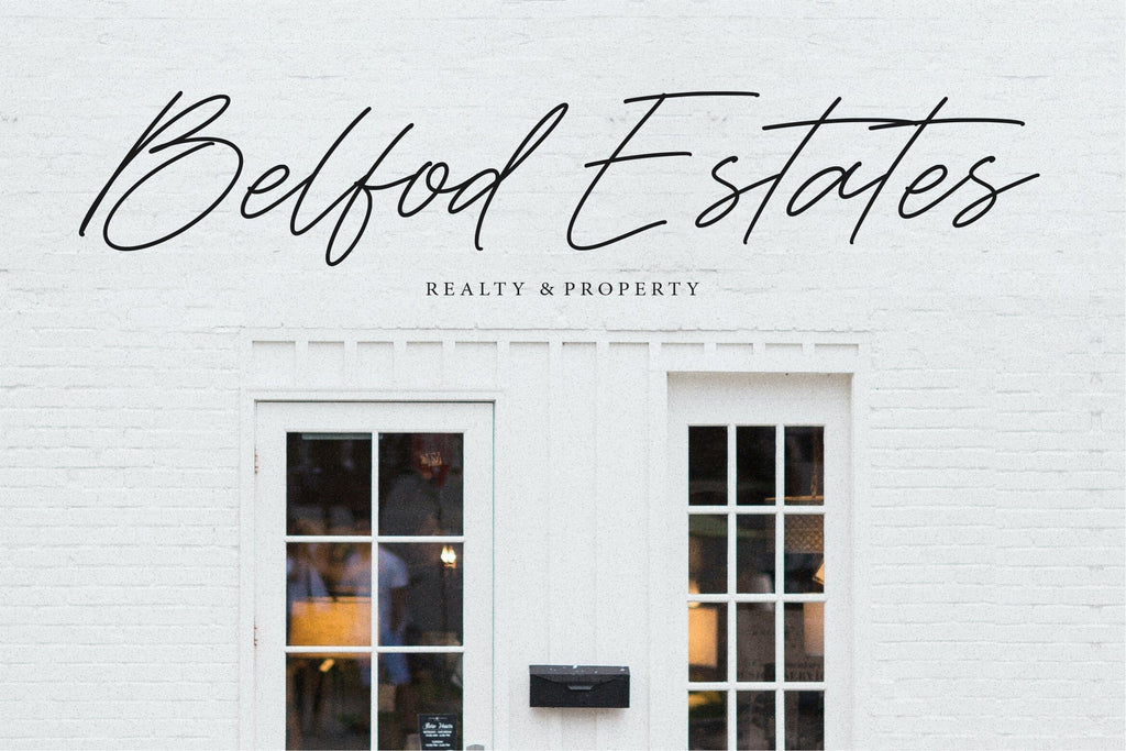 Signature Forest Signature Handwritten Script Font - So Fontsy