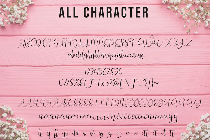 Silhouette Script - So Fontsy