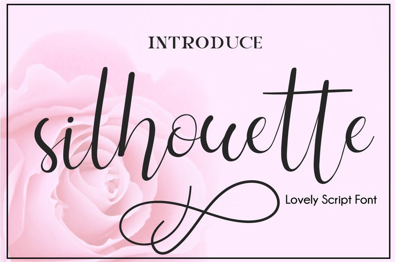 Silhouette Script - So Fontsy