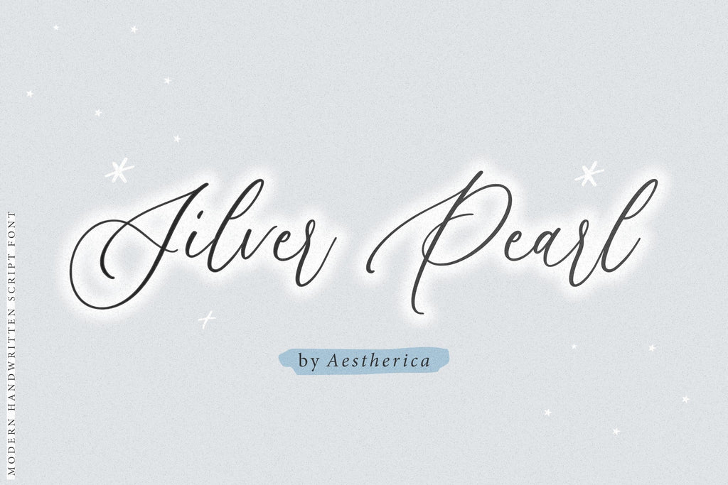 Silver Pearl - So Fontsy