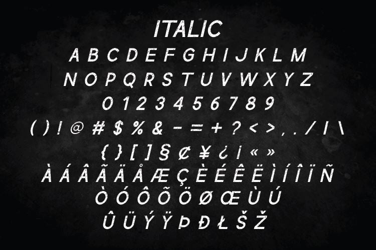Simple Grunge - So Fontsy