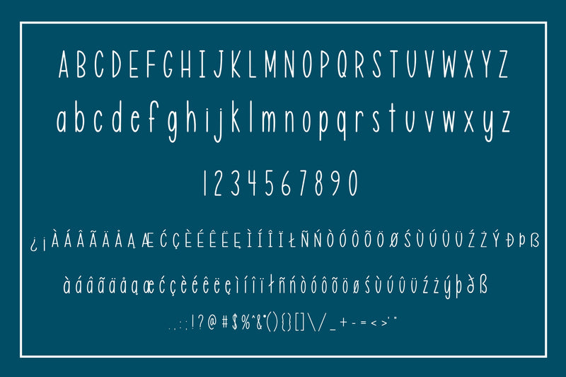 Simply Slim - A handwritten Skinny Font - So Fontsy