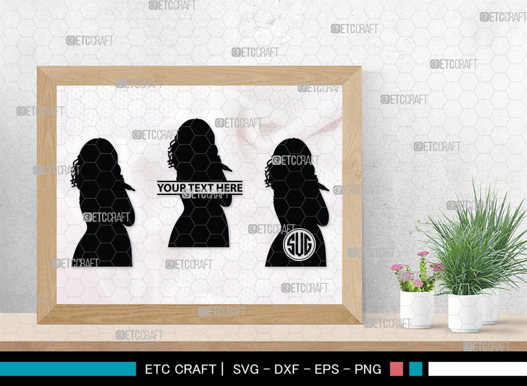 Singer Monogram, Singer Silhouette, Singer SVG, Singing People Svg ...