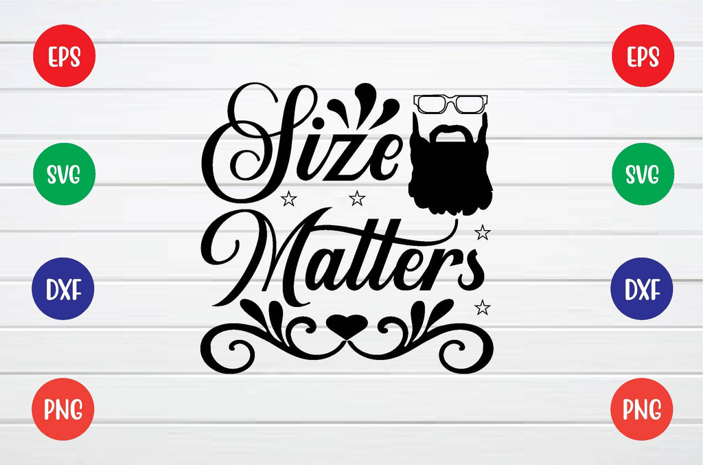 size matters svg - So Fontsy