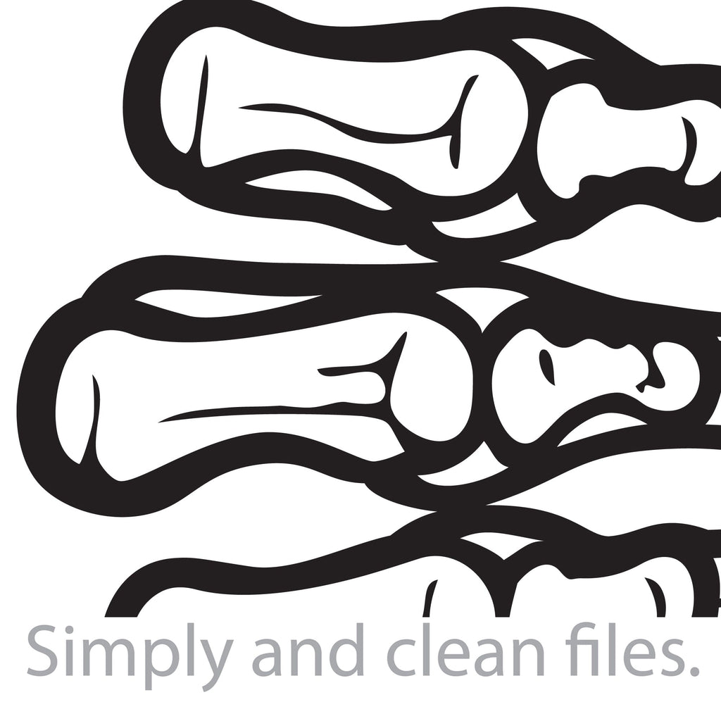 Skeleton Hand Gesture Thumb Up. Cut files for Cricut. Clip Art ...