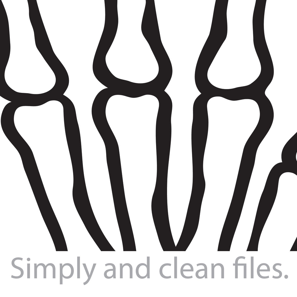 Skeleton hand. Cut files for Cricut. Clip Art silhouettes (eps, svg ...