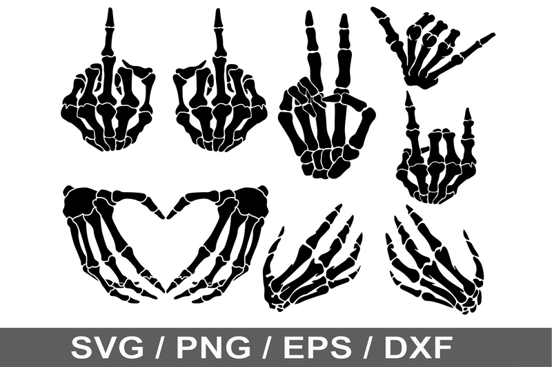 Skeleton Hands Svg, Skeleton Svg, Skull Skeleton Hand, Halloween SVG ...