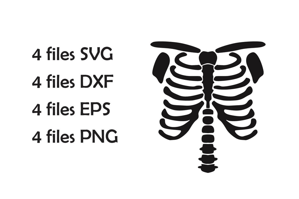Skeleton svg, dxf, eps, png Cut File - So Fontsy