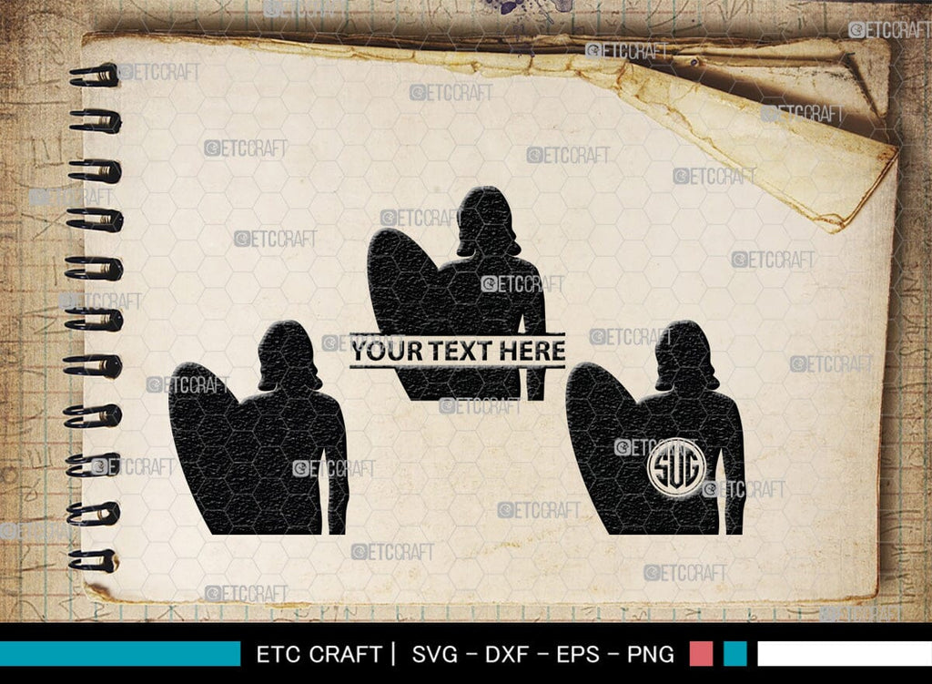 Skiing Monogram, Skiing Silhouette, Skiing SVG, Skiing Bundle, Sport ...