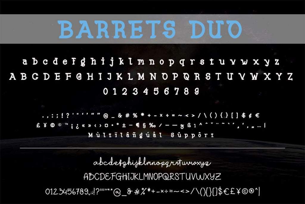 Slab Barrets - So Fontsy