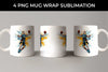 Slam Dunk Spectacle: Basketball Player's Playoff Glory Mug Wrap ...