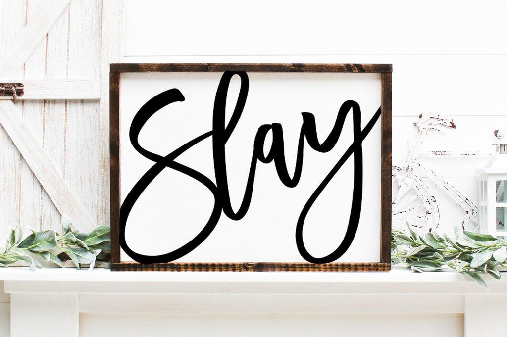 Slay SVG - So Fontsy