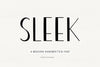 Sleek | Modern Clean Handwritten Font - So Fontsy