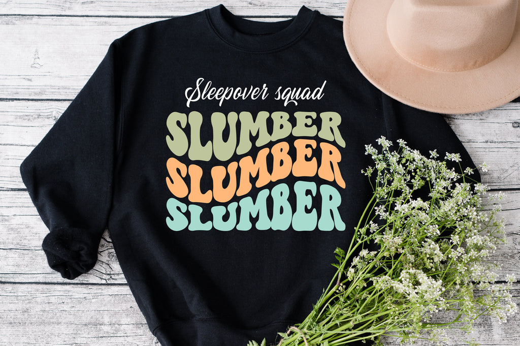 Sleepover Slumber Squad svg, Slumber Party svg, Sleepover svg, Friends ...