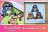 Sloth SVG Bundle | Sloth Zentangle Cut File Bundle - So Fontsy