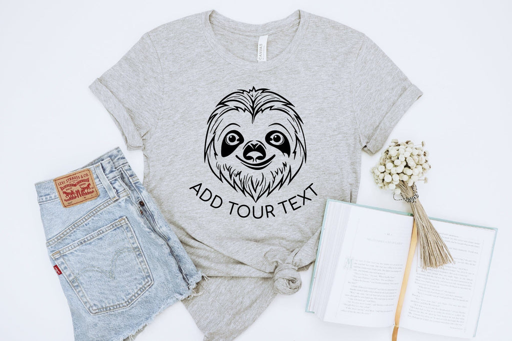 Sloth SVG | Funny Sloth Face SVG | Cute Animals Cut File - So Fontsy