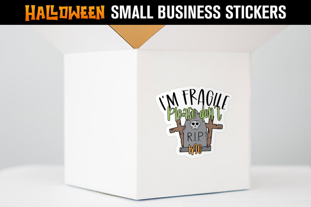 Small Business Stickers Bundle, Halloween Stickers, Halloween Thank You ...