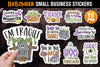 Small Business Stickers Bundle, Halloween Stickers, Halloween Thank You ...