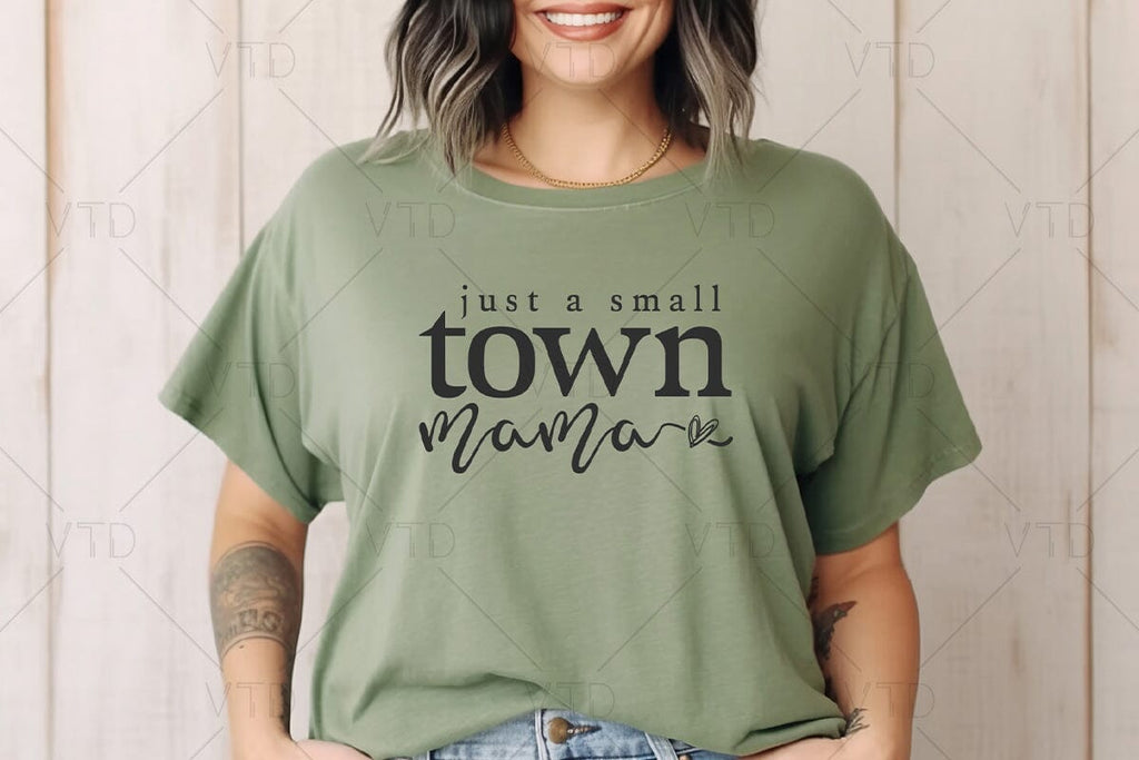 Small Town Mama Svg Png Files, Mom Life Svg, Mom Mode Svg, Mom Svg ...