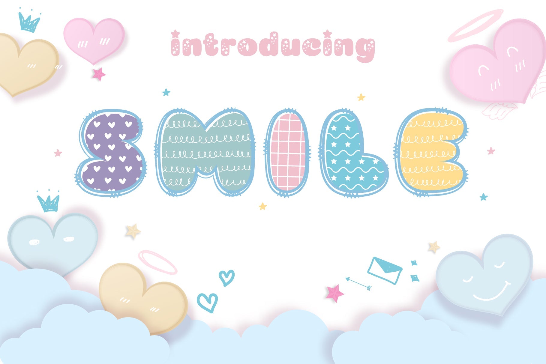 Smile Display Fonts - So Fontsy