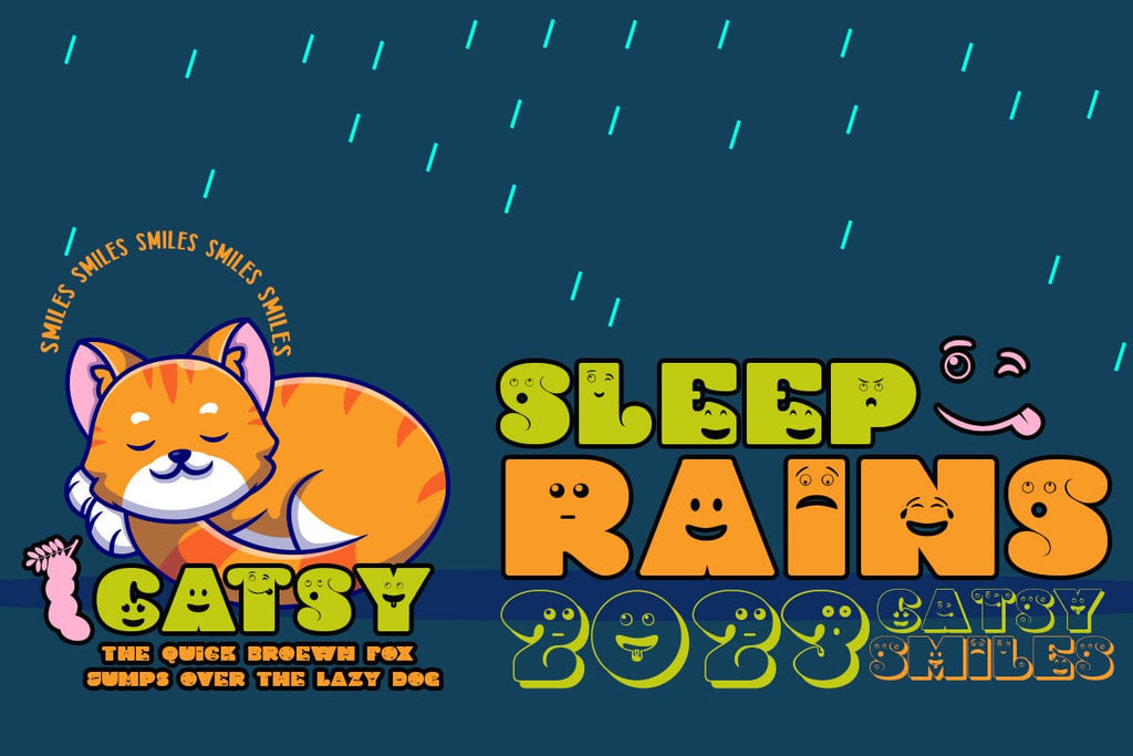 Smiles font family - So Fontsy