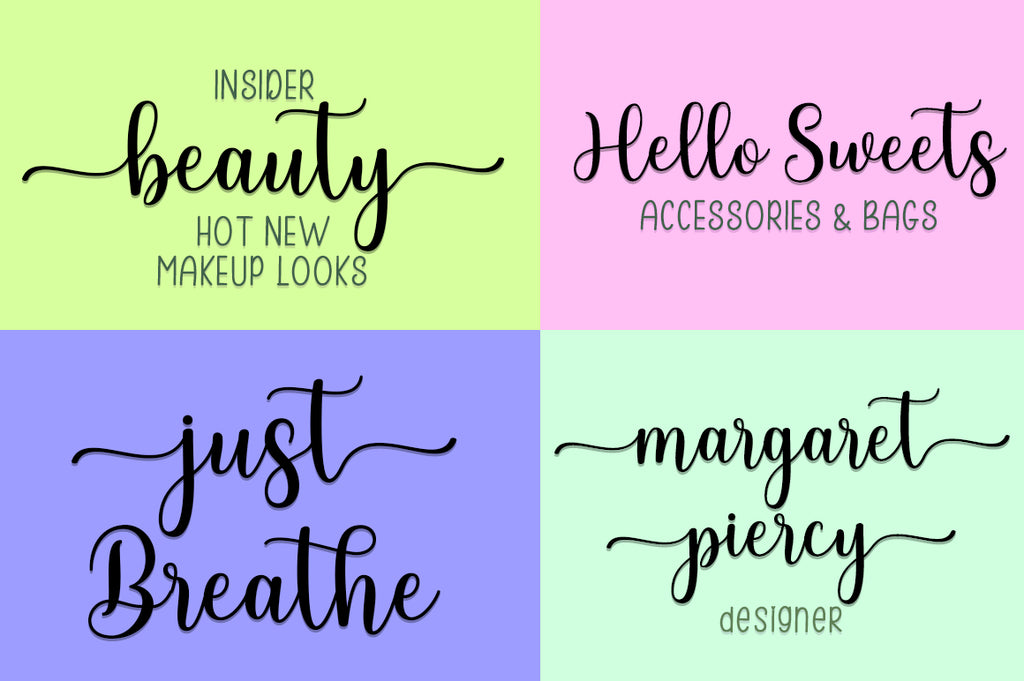 Smith Family font duo - So Fontsy