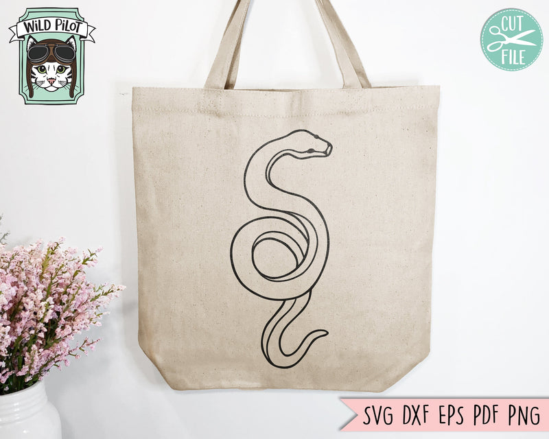 Snake SVG Cut File, Snake Clipart, Snake PNG, Reptile SVG, Tattoo svg ...