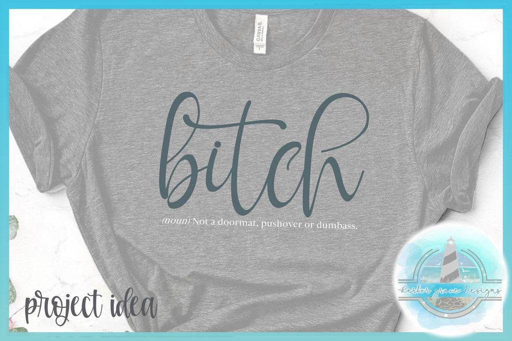 Snarky Sarcastic Words Definition Bundle SVG Files for Cricut ...