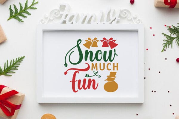 Snow much fun - So Fontsy