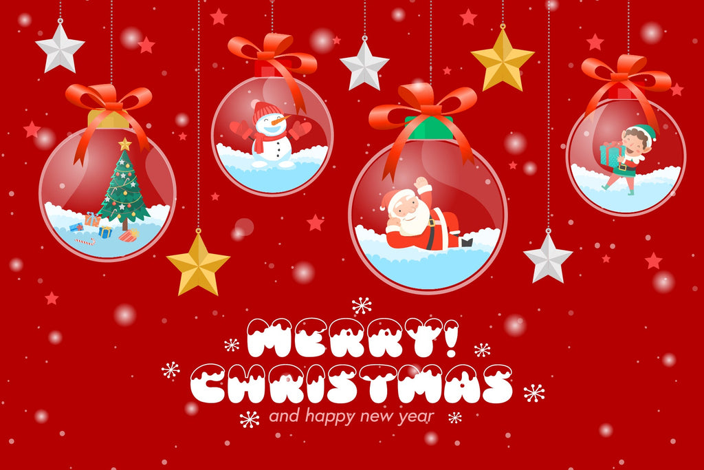 Snow Winter Decorative Font - So Fontsy