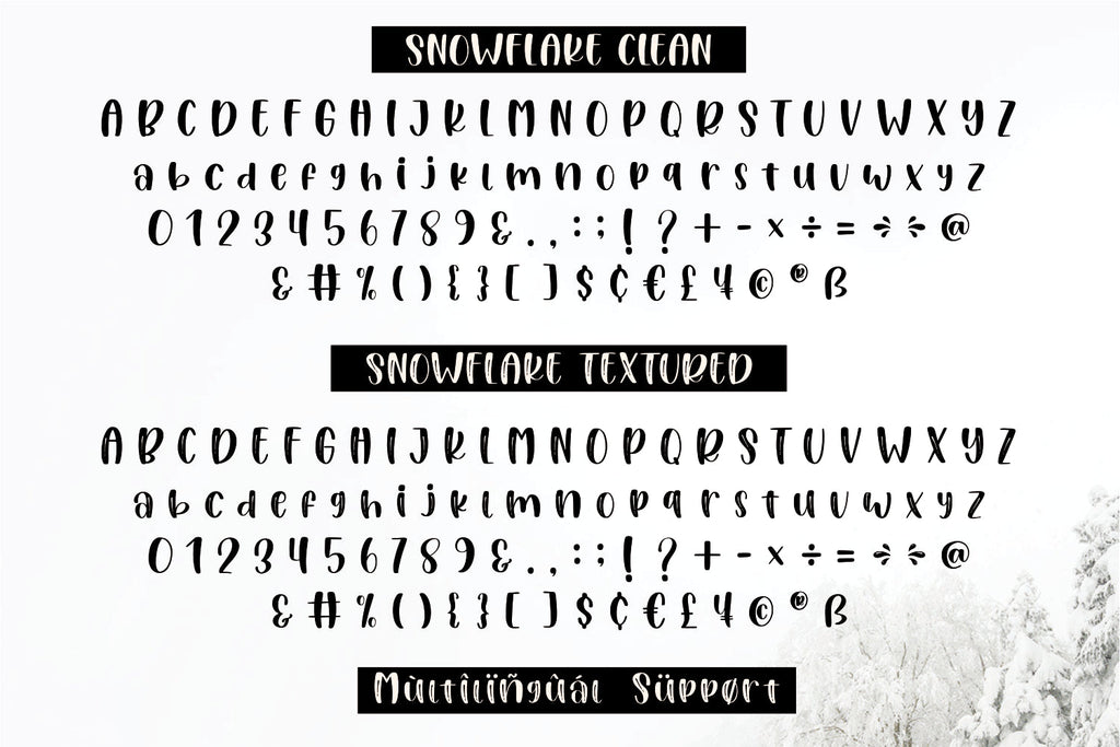 SNOWFLAKE - So Fontsy
