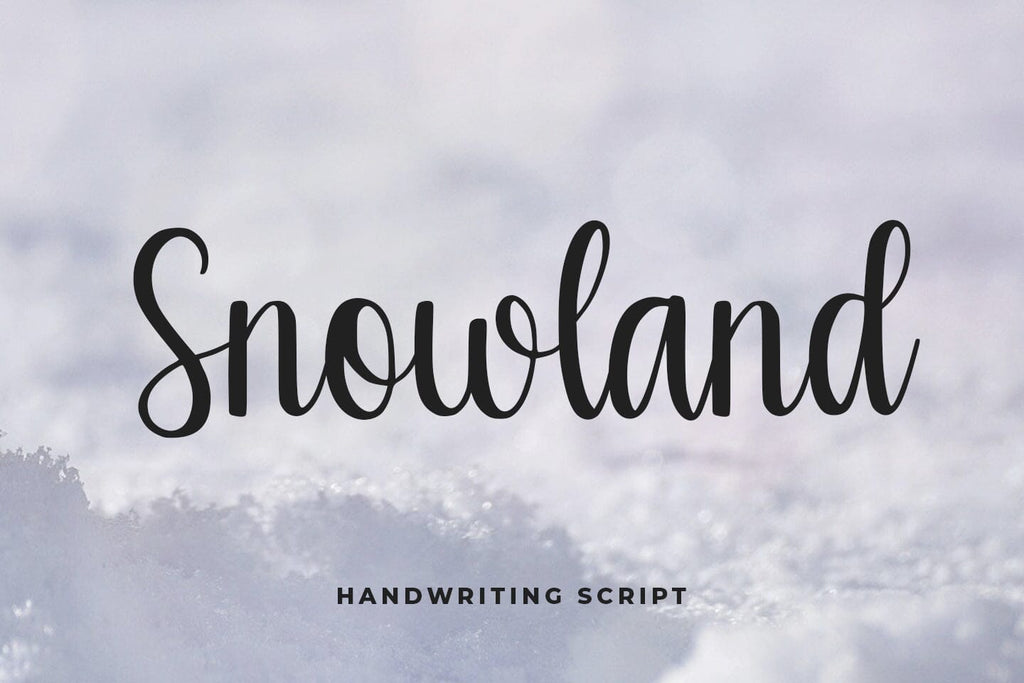 Snowland - So Fontsy