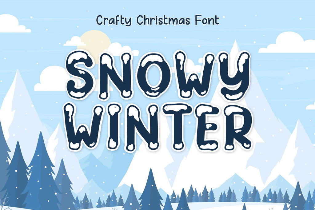 Snowy Winter - So Fontsy