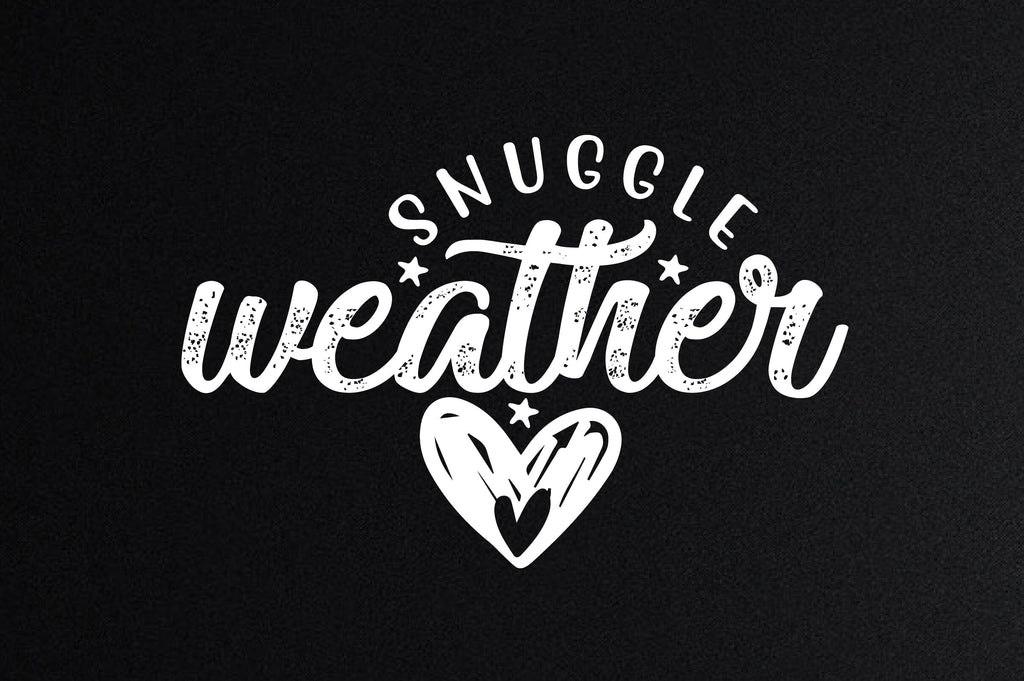 Snuggle weather svg - So Fontsy