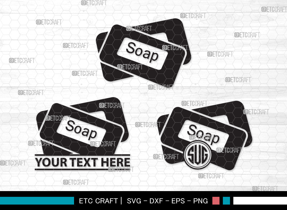 Soap Monogram SVG, Soap Svg, Soap Bar Svg, Soap Bubbles Svg, Soap Icon ...